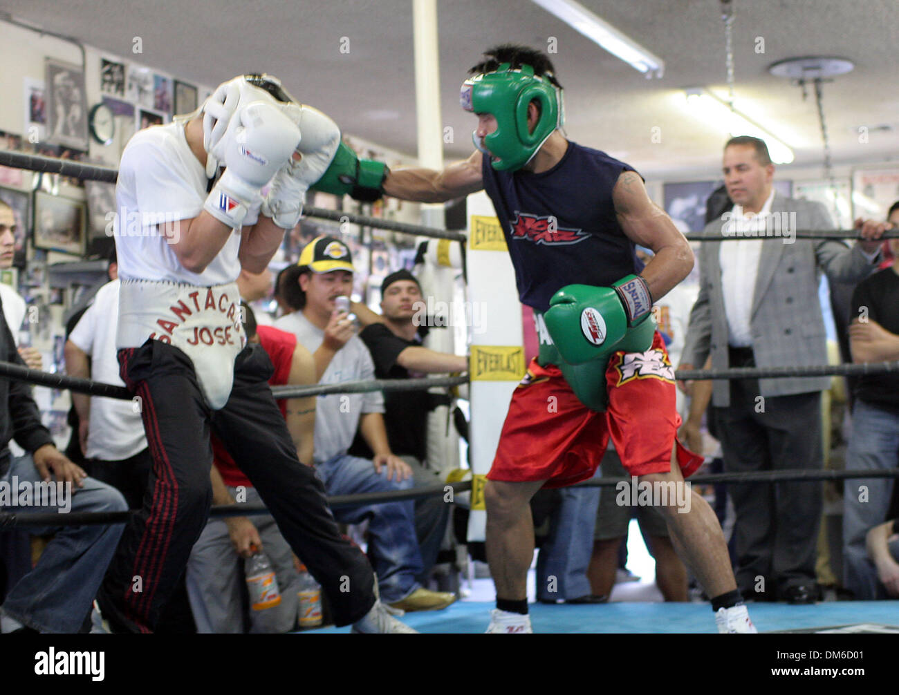 Mar 08, 2005; Hollywood, CA, USA; Phillipino superstar boxer MANNY ...