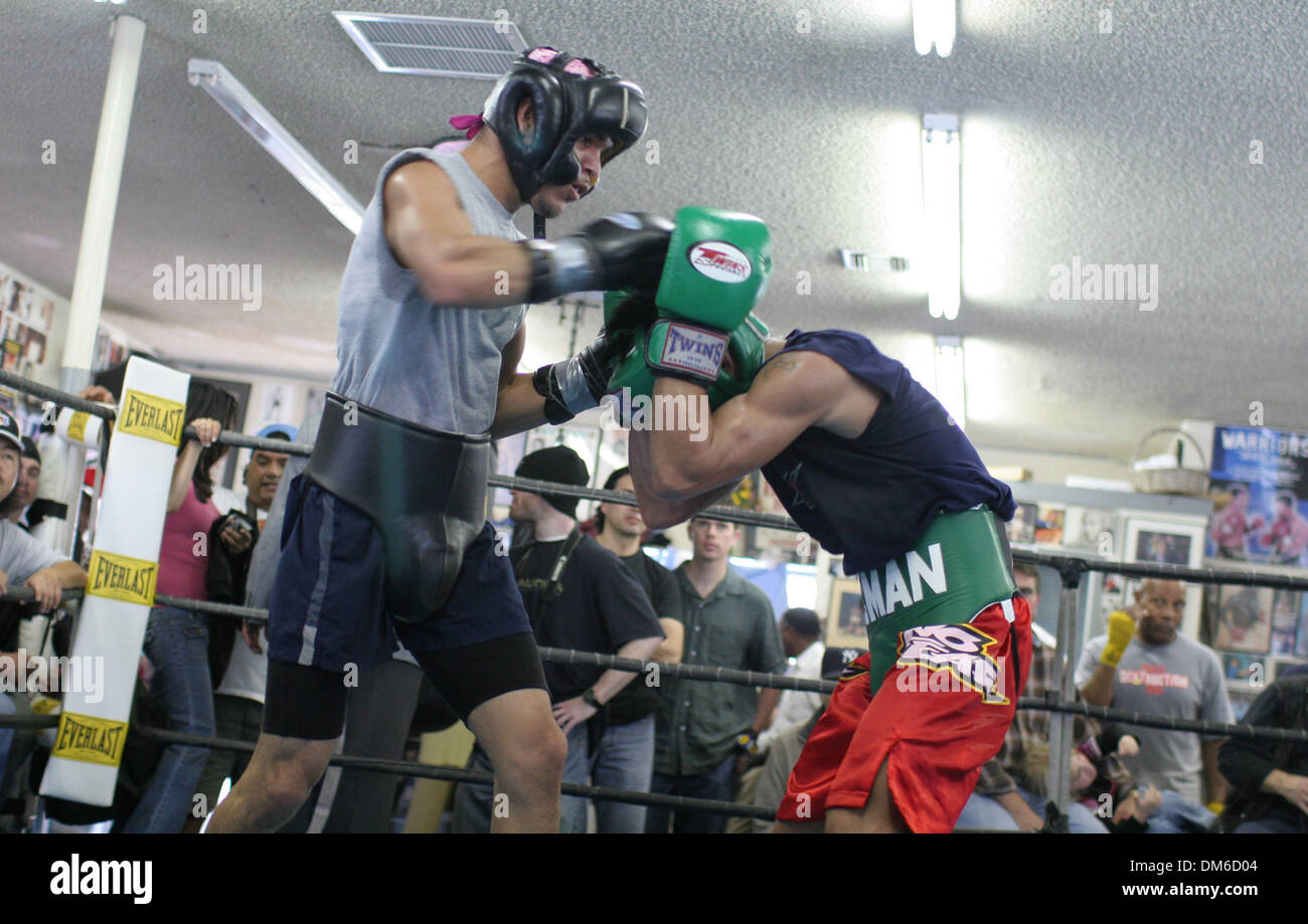 Mar 08, 2005; Hollywood, CA, USA; Phillipino superstar boxer MANNY ...