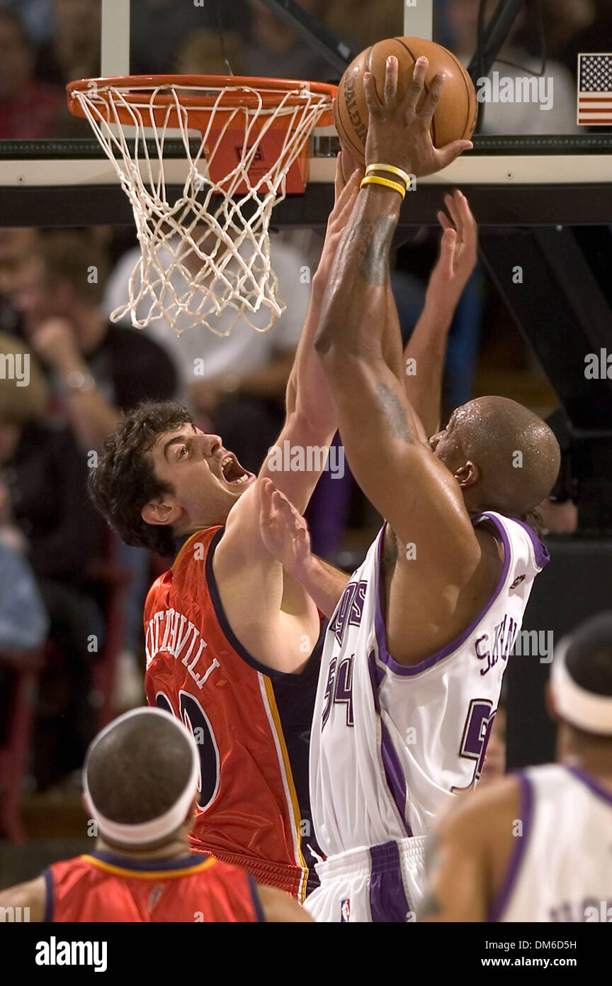 Mar 20, 2005; Sacramento, CA, USA; Sacramento Kings BRIAN SKINNER goes ...