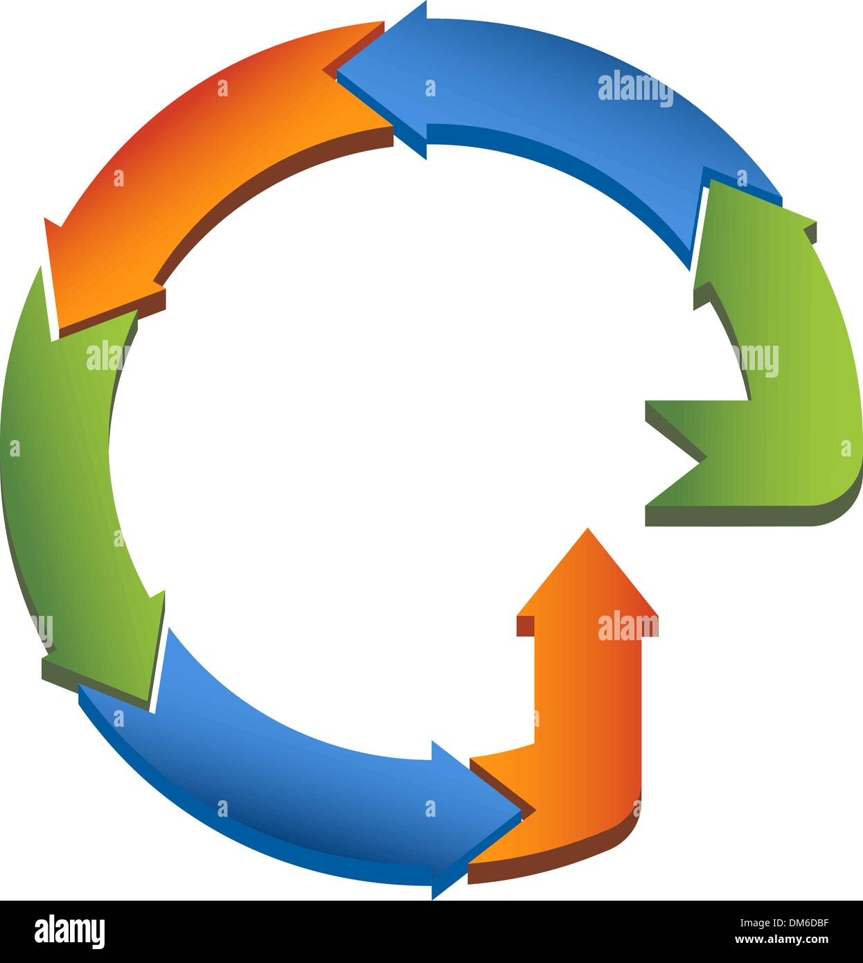 Cycle graph Stock Vector Images - Alamy