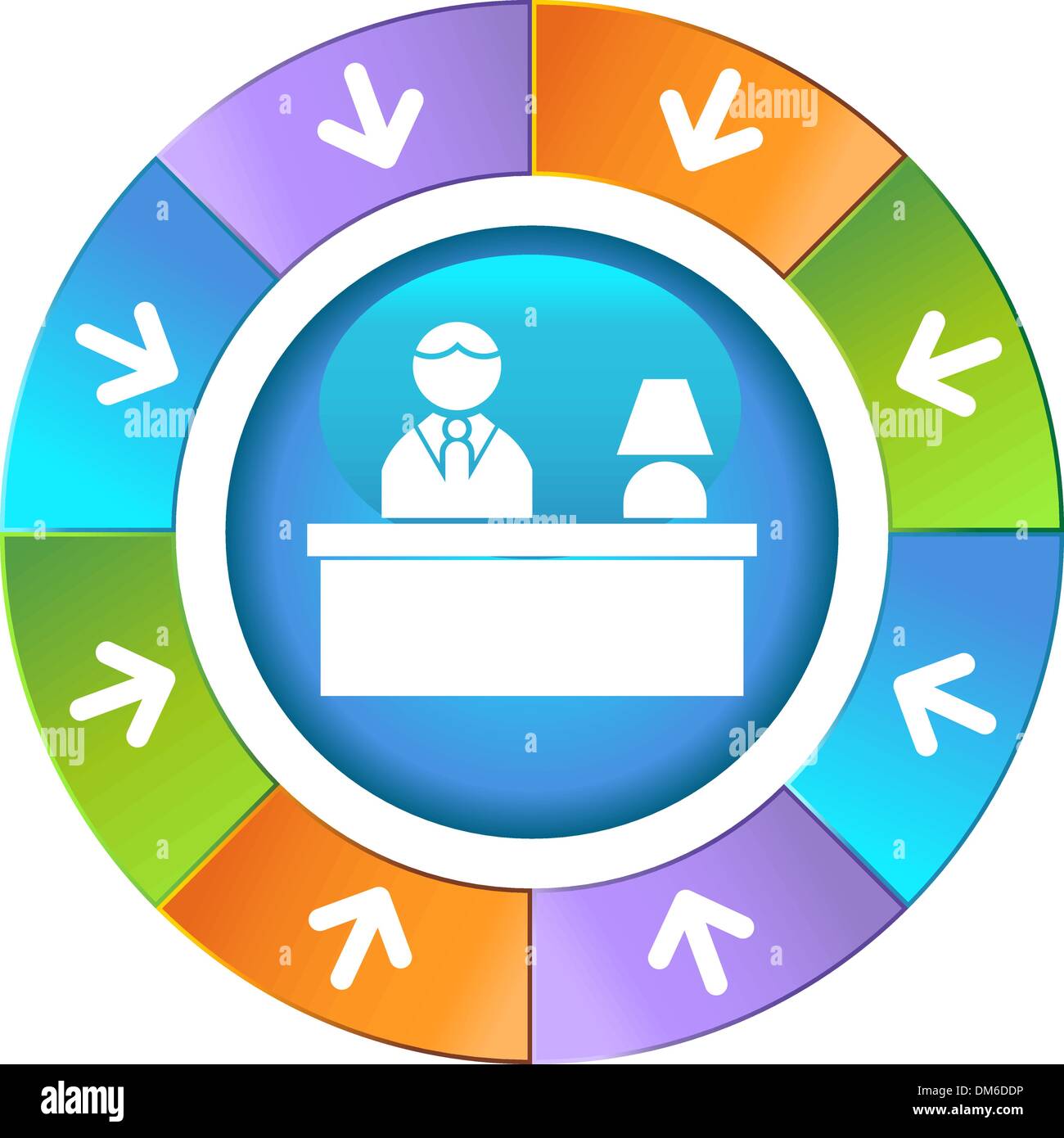 Cubicle icon vector vectors hi-res stock photography and images - Alamy