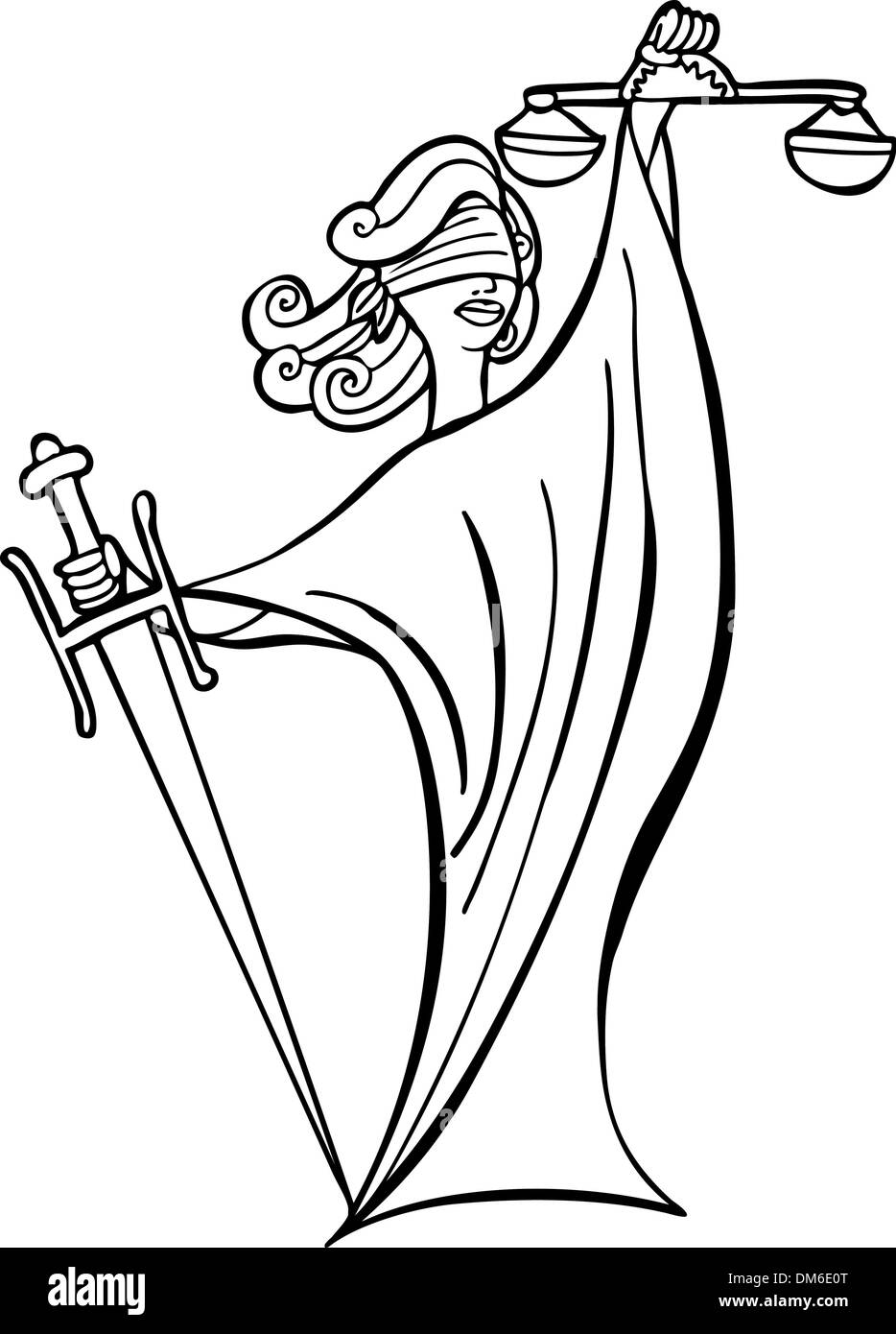 Lady justice Cut Out Stock Images & Pictures - Alamy