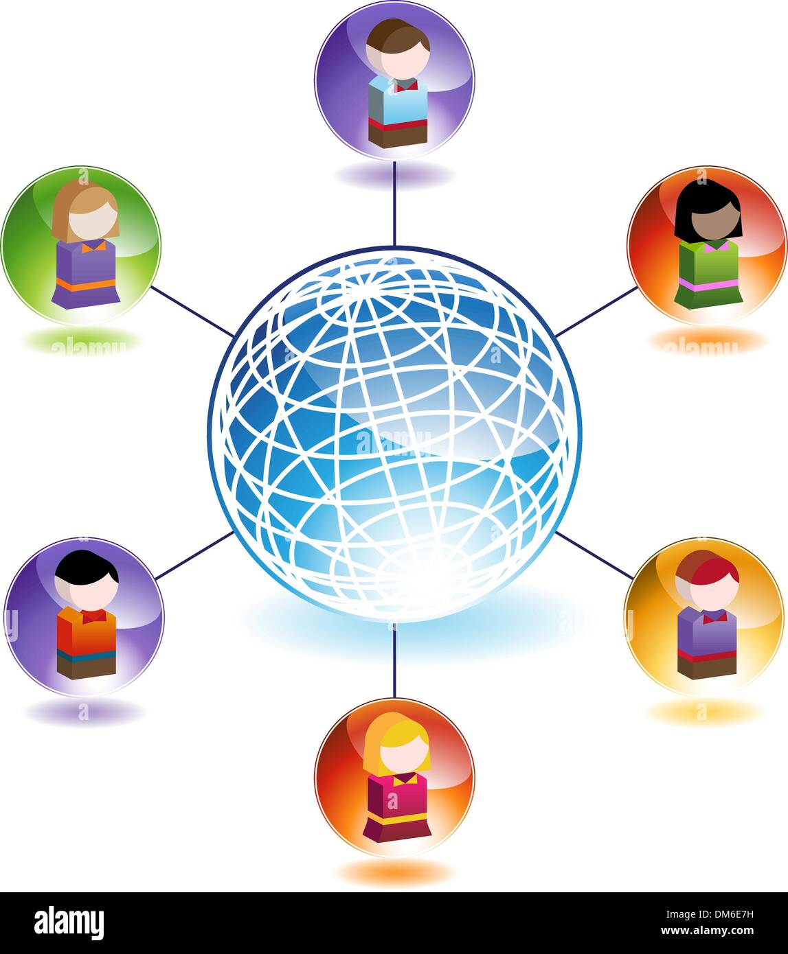 Children meeting Stock Vector Images - Alamy