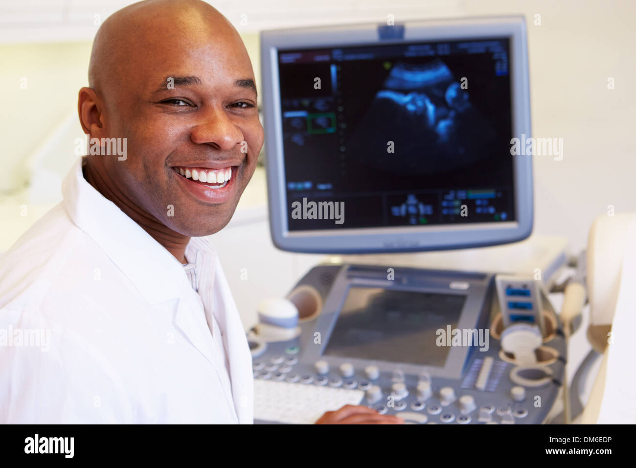 Portrait male medical operator hi-res stock photography and images - Alamy