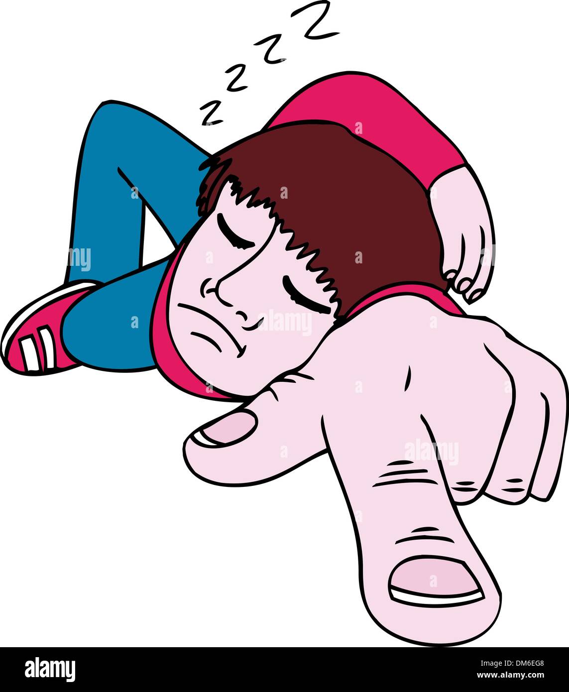 Too Lazy to Lift a Finger Stock Vector Image & Art - Alamy