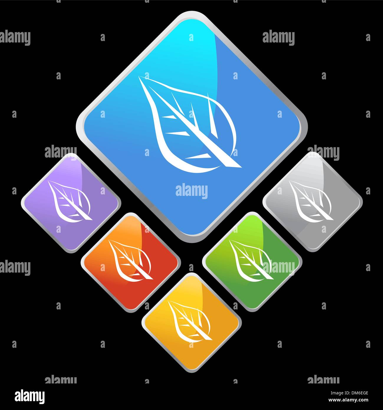 Simple leaf hi-res stock photography and images - Alamy