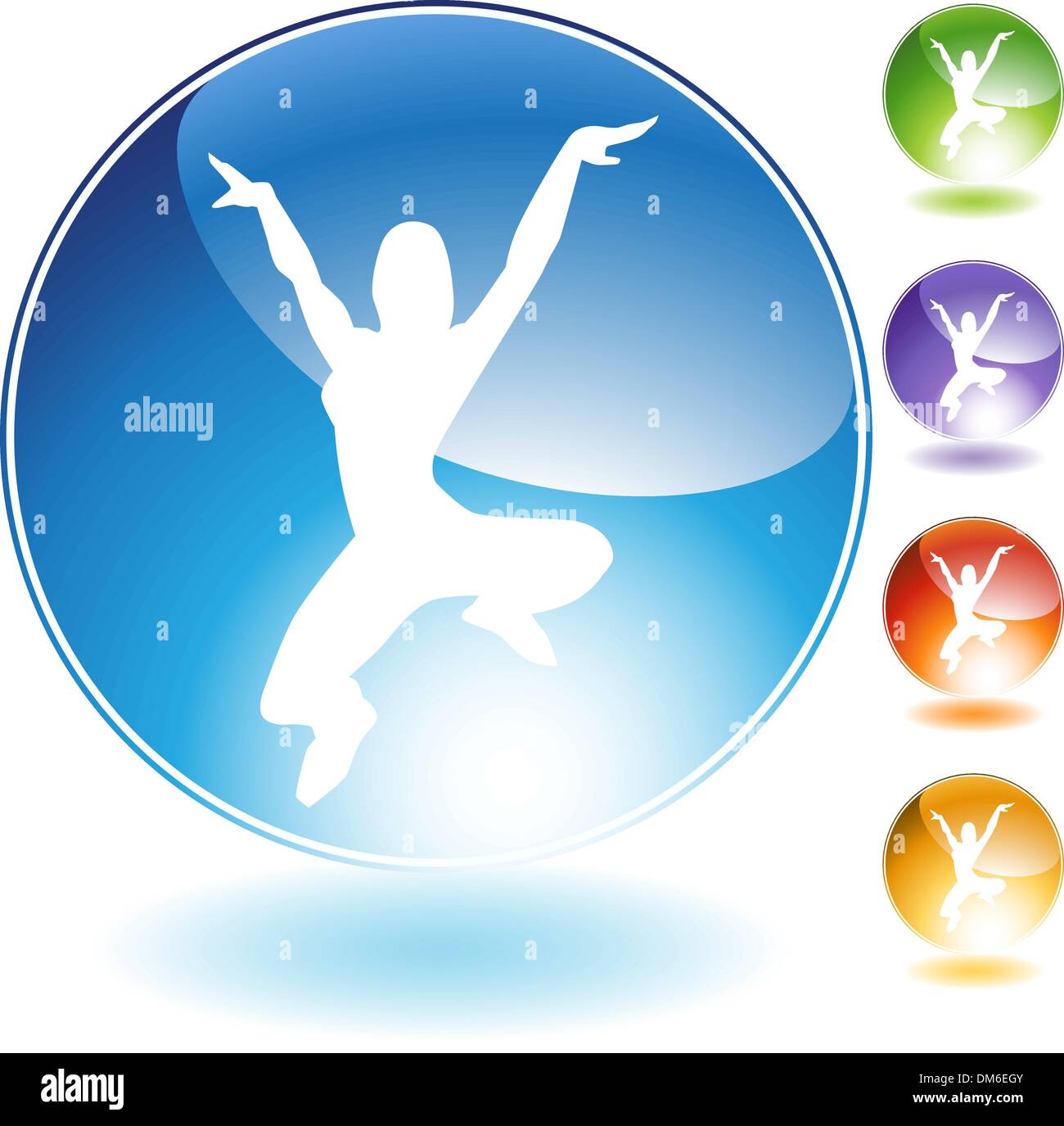 Dancing figures Stock Vector Images - Alamy