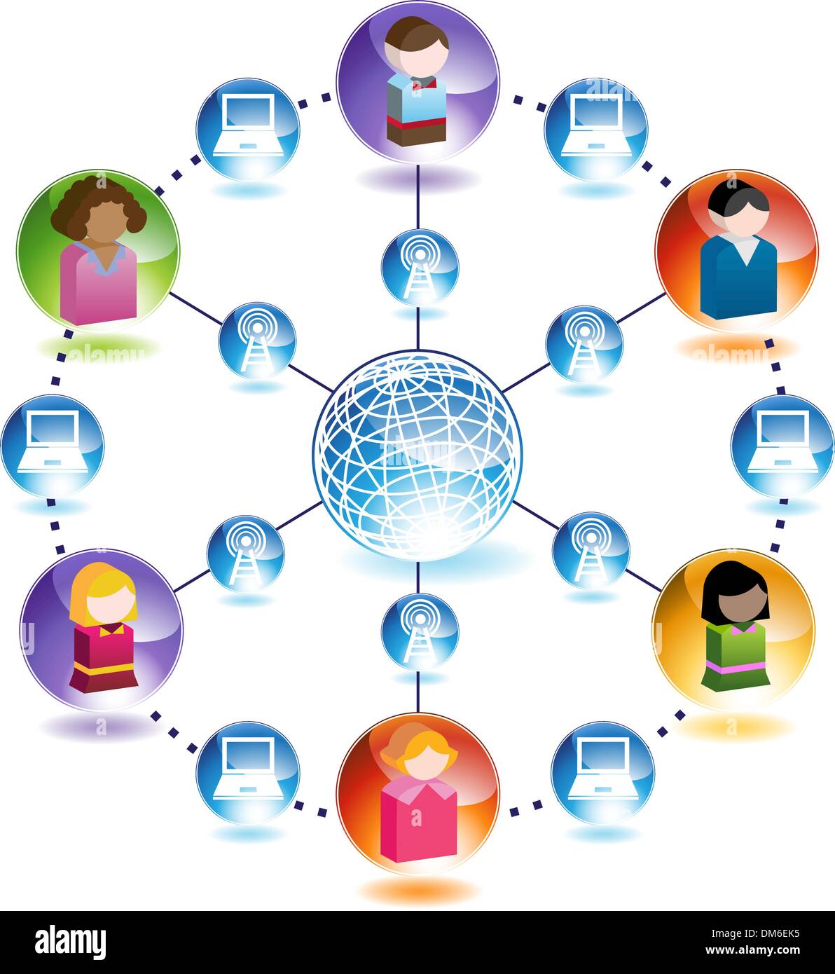 Children meeting Stock Vector Images - Alamy