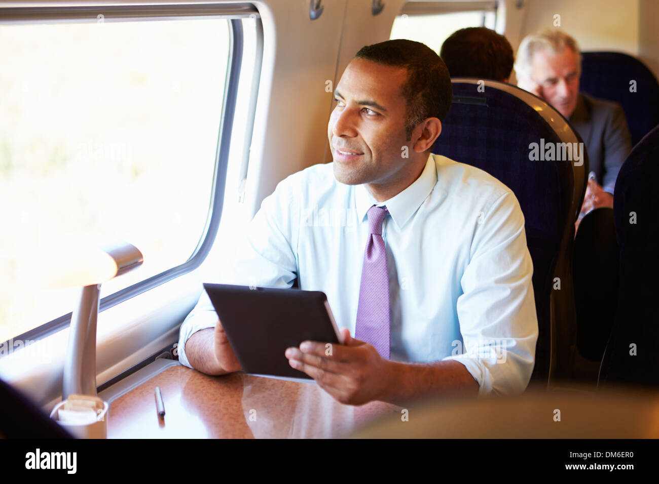 Commuting by train hi-res stock photography and images - Alamy
