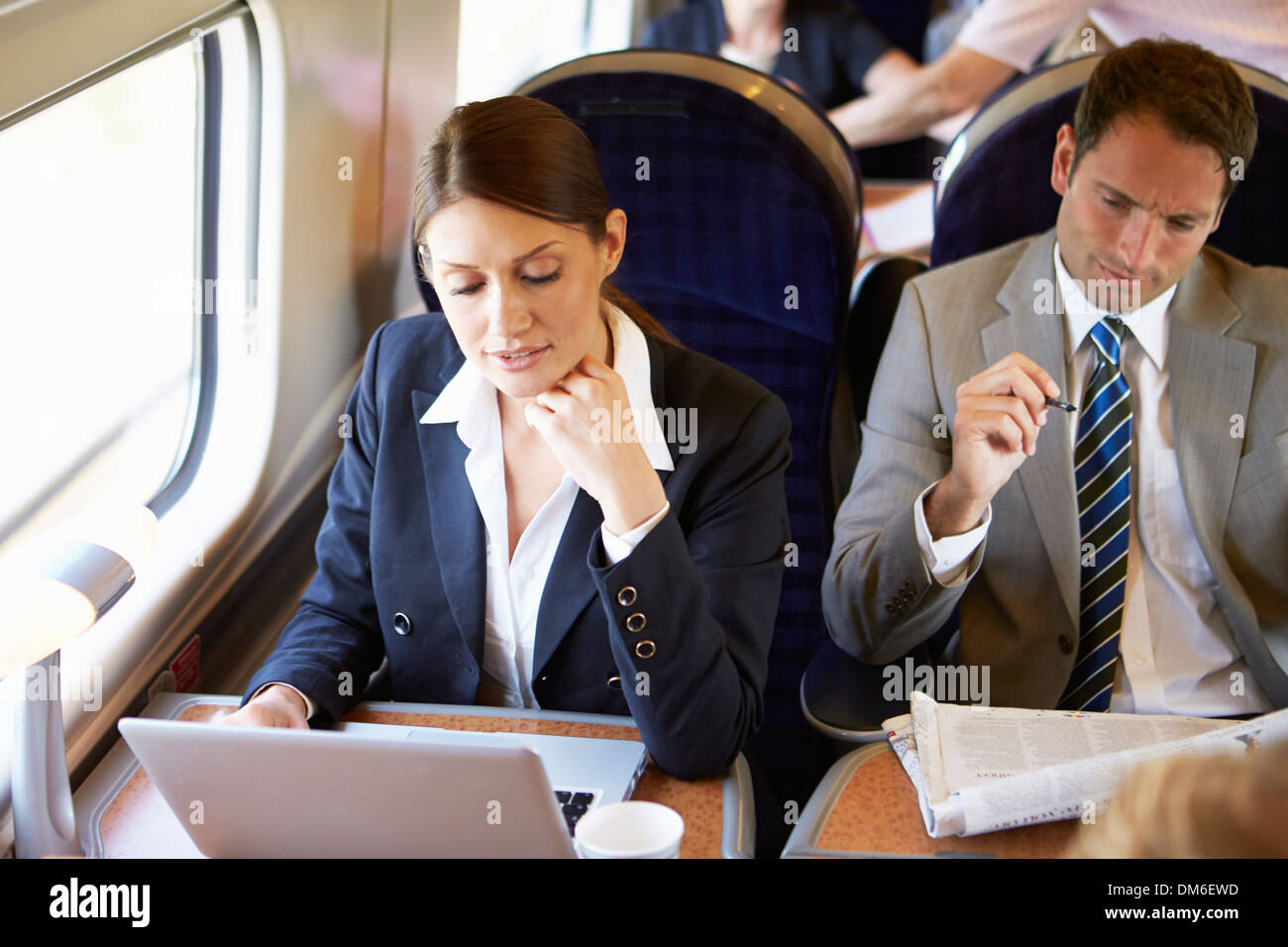 Work train hi-res stock photography and images - Alamy