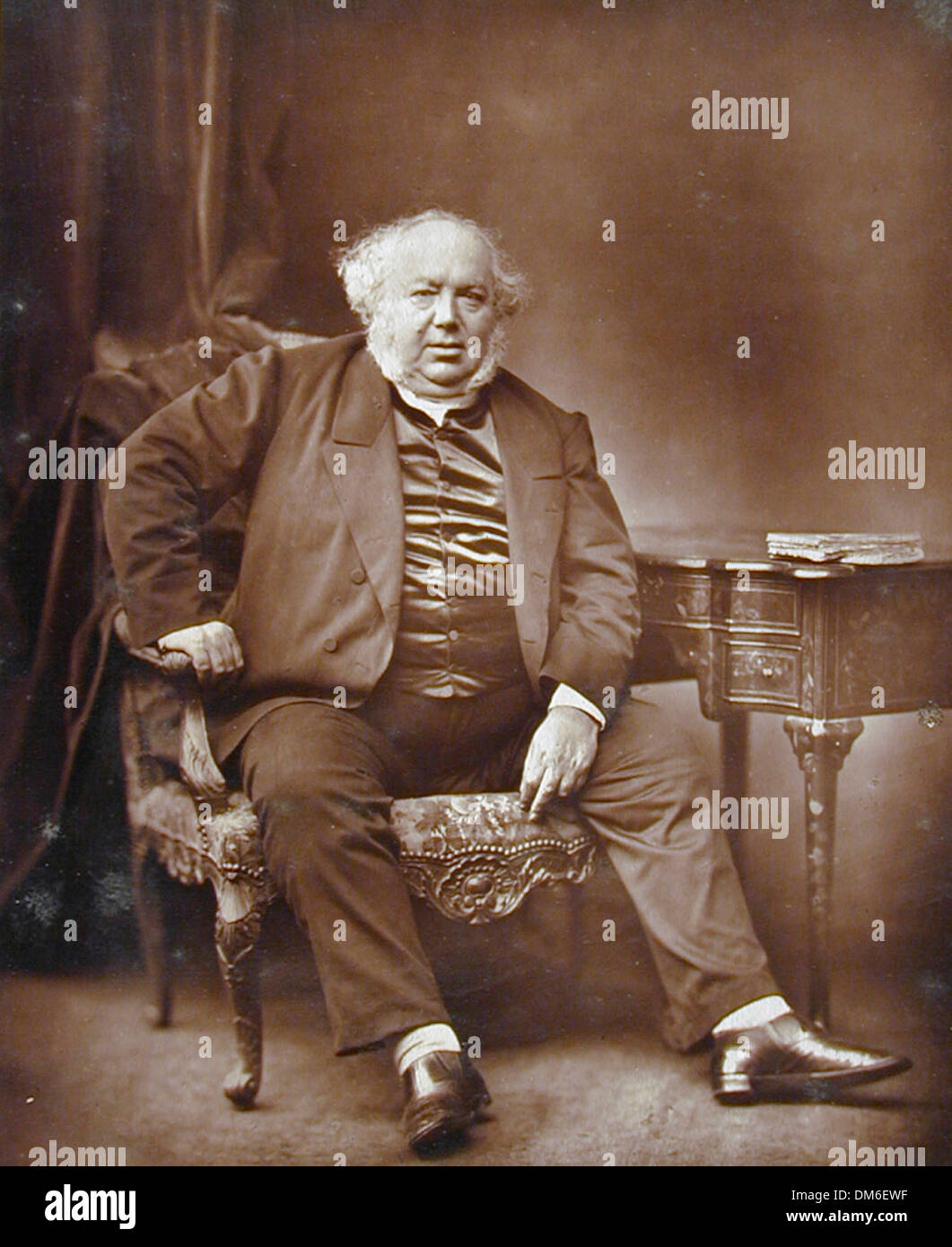 This portrait of Jules Janin, a 19th-century French literary critic ...