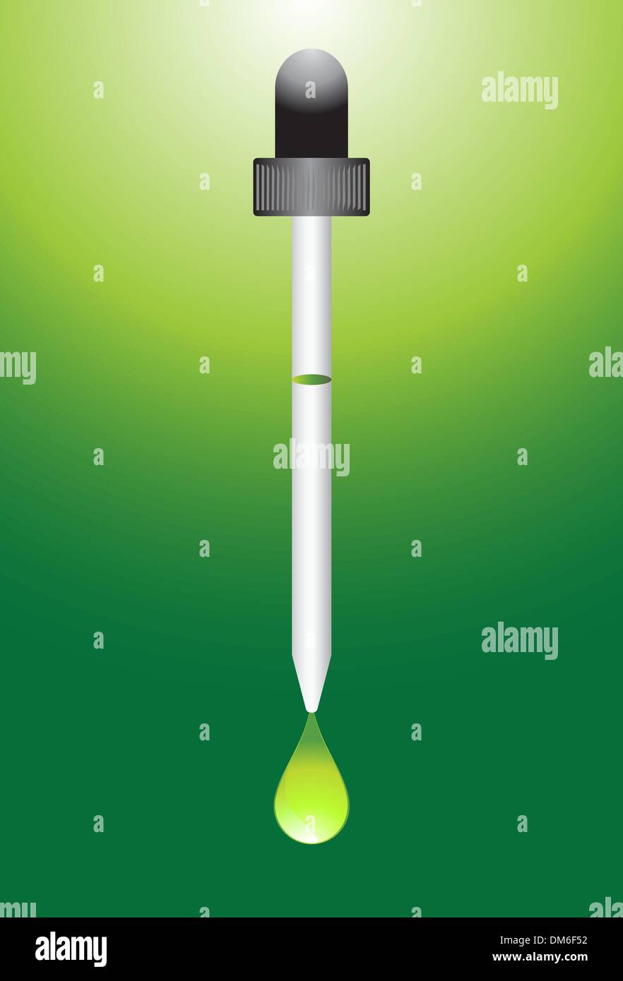Eye dropper illustration Stock Vector Images - Alamy