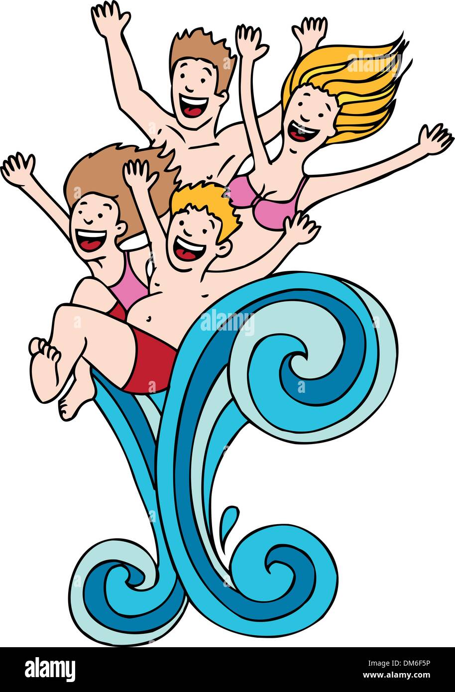 Family park kids park Cut Out Stock Images & Pictures - Alamy