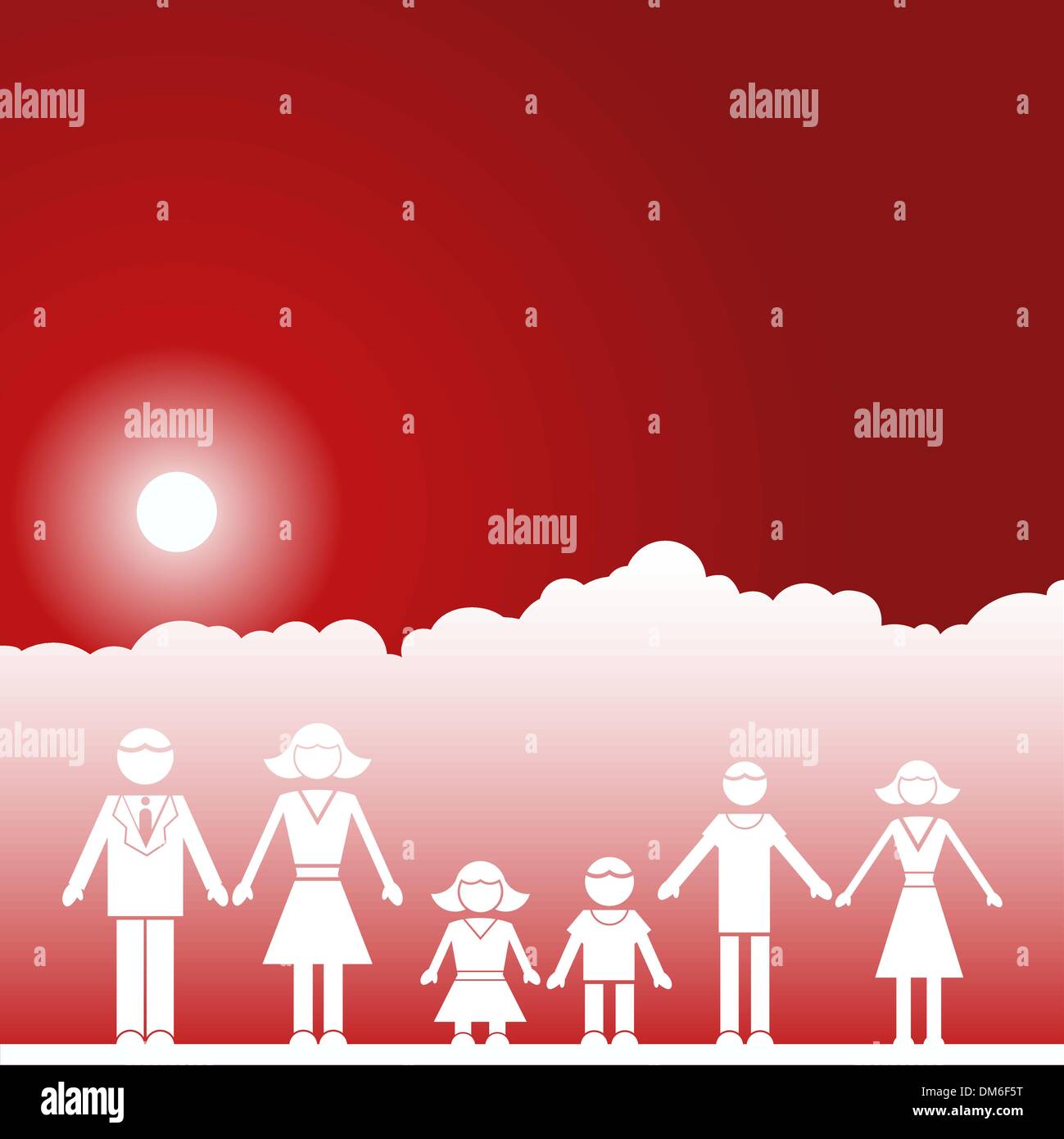 Family families parent parents Stock Vector Images - Alamy