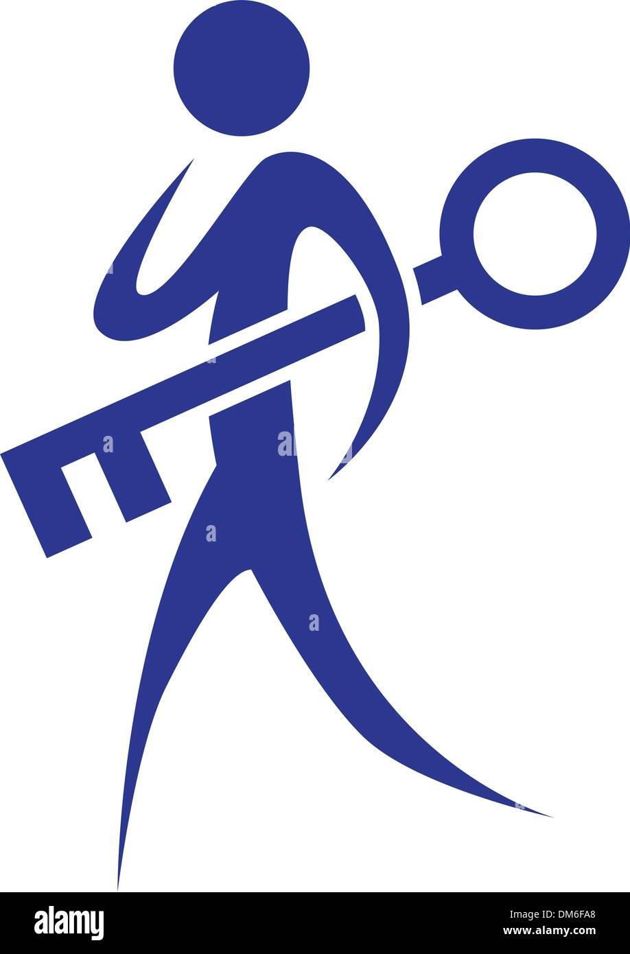 Strong key image Stock Vector Images - Alamy