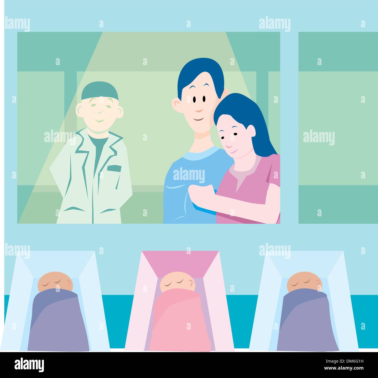 Maternity hospital Stock Vector Images - Alamy