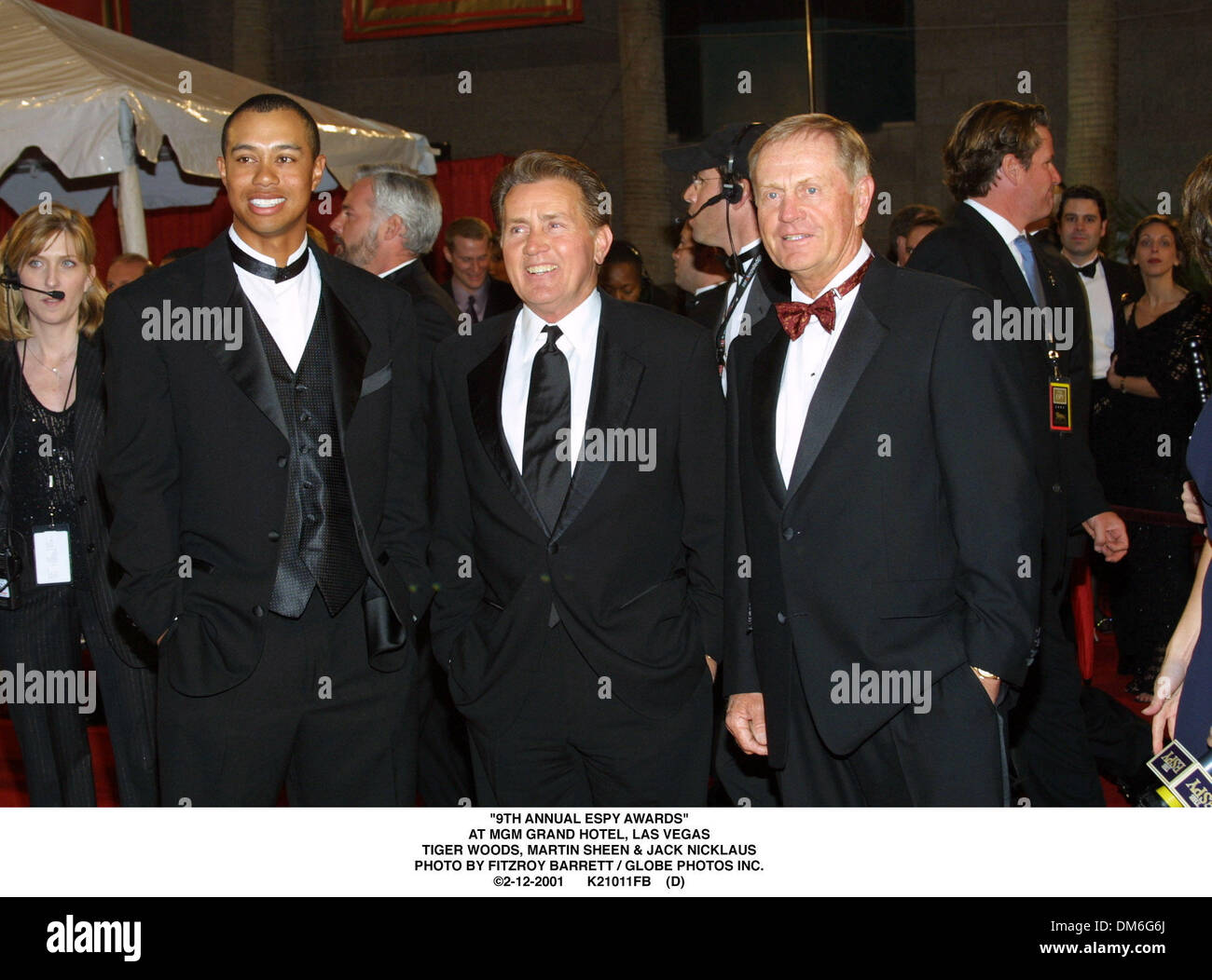 Feb. 12, 2001 - ''9TH ANNUAL ESPY AWARDS''.AT MGM GRAND HOTEL, LAS ...