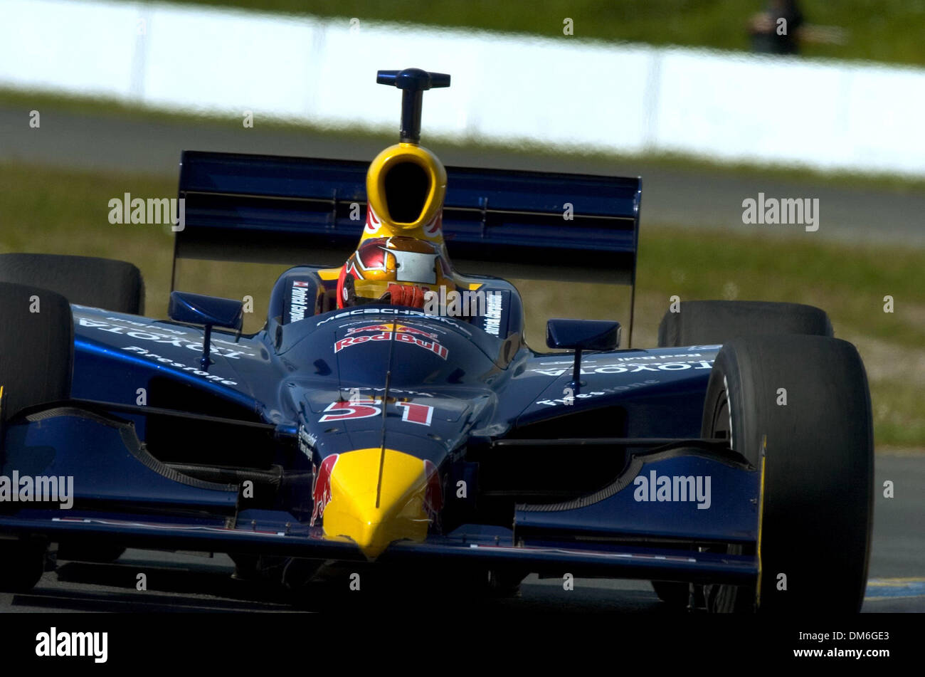 Apr 12, 2005; Sacramento, CA, USA; Driving car #51, Patrick Carpentier ...