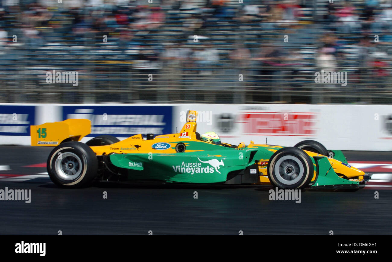 Apr 16, 2005; Long Beach, California, USA; Champ Car racer Alex ...