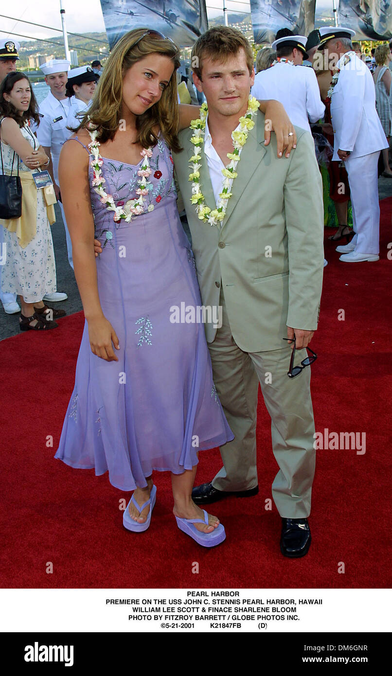 May 23, 2001 - PEARL HARBOR .PREMIERE ON THE USS JOHN C. STENNIS PEARL ...