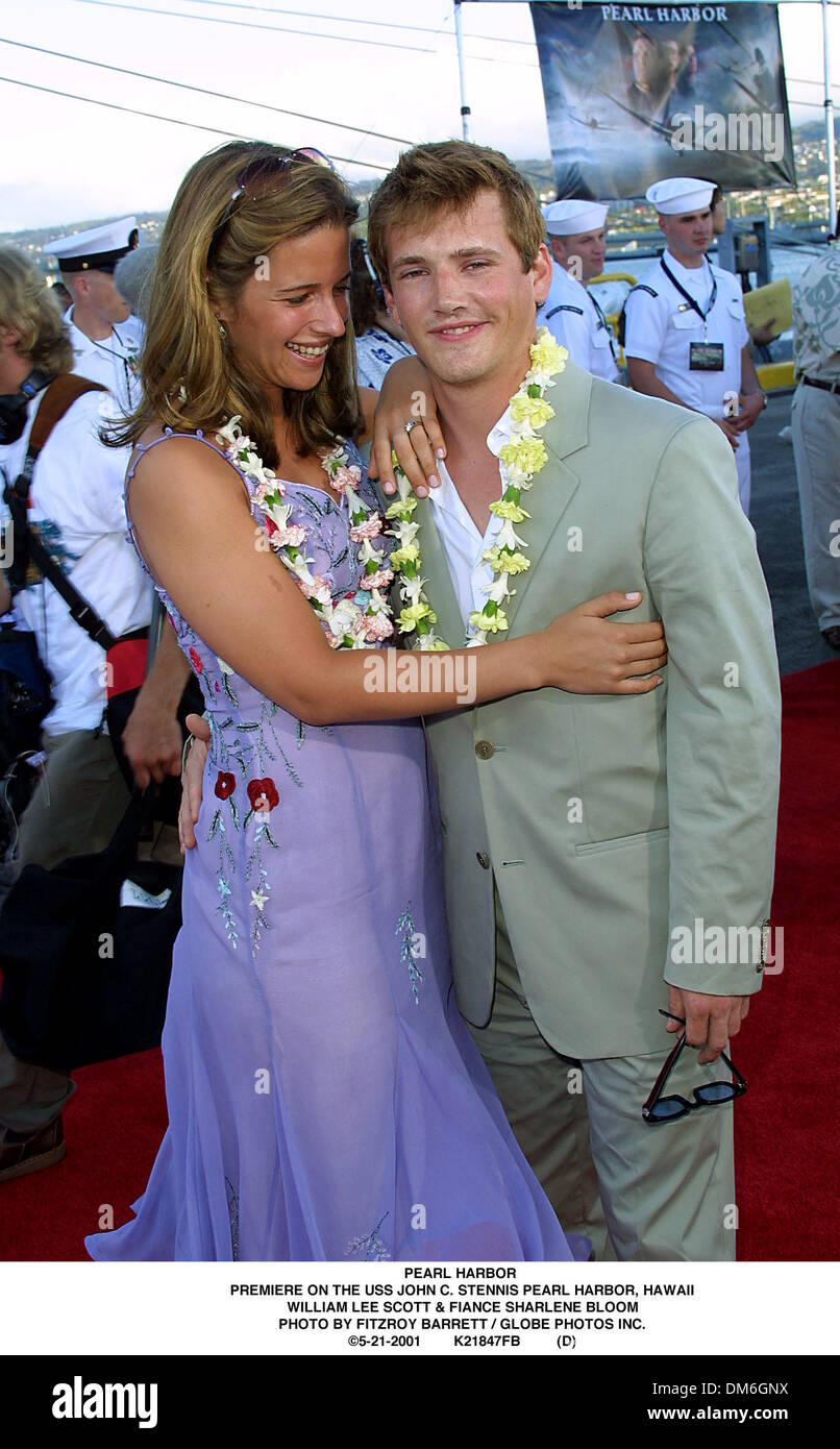 May 23, 2001 - PEARL HARBOR .PREMIERE ON THE USS JOHN C. STENNIS PEARL ...