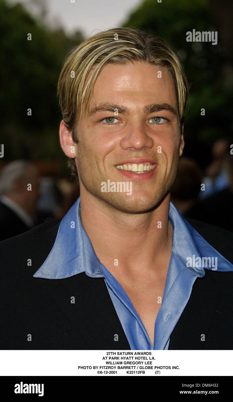 June 13, 2001 - 27TH SATURN AWARDS.AT PARK HYATT HOTEL LA..WILLIAM ...