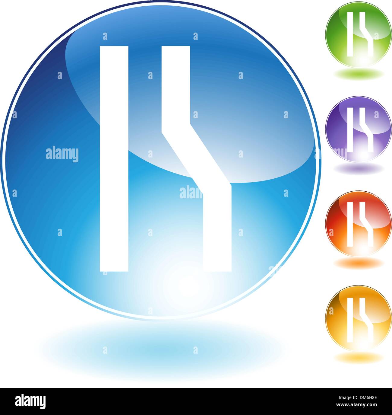 Lane merging Stock Vector Images - Alamy