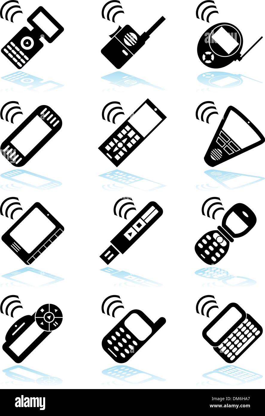 Media player devices Stock Vector Images - Alamy