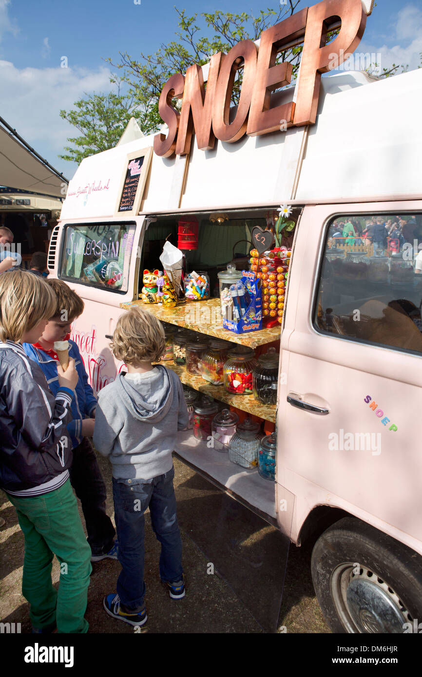food carts festival in Holland Stock Photo - Alamy