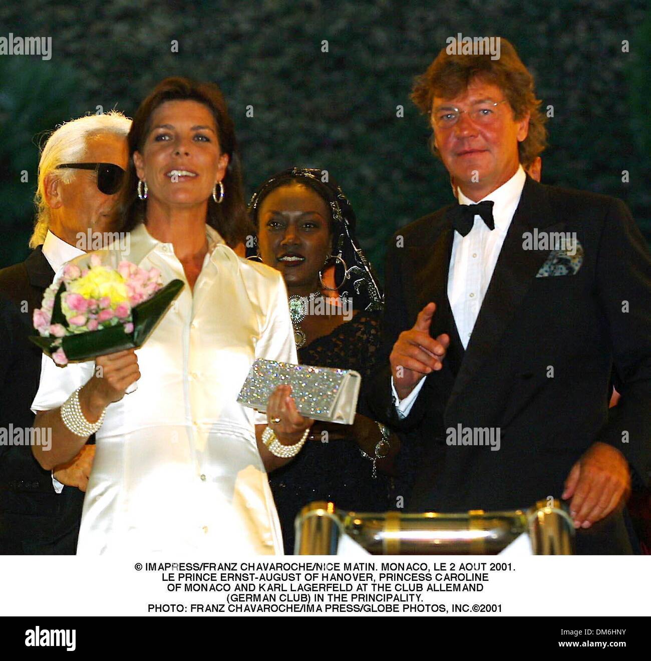 Aug. 3, 2001 - Â© IMAPRESS/FRANZ CHAVAROCHE/NICE MATIN. MONACO, LE 2 ...