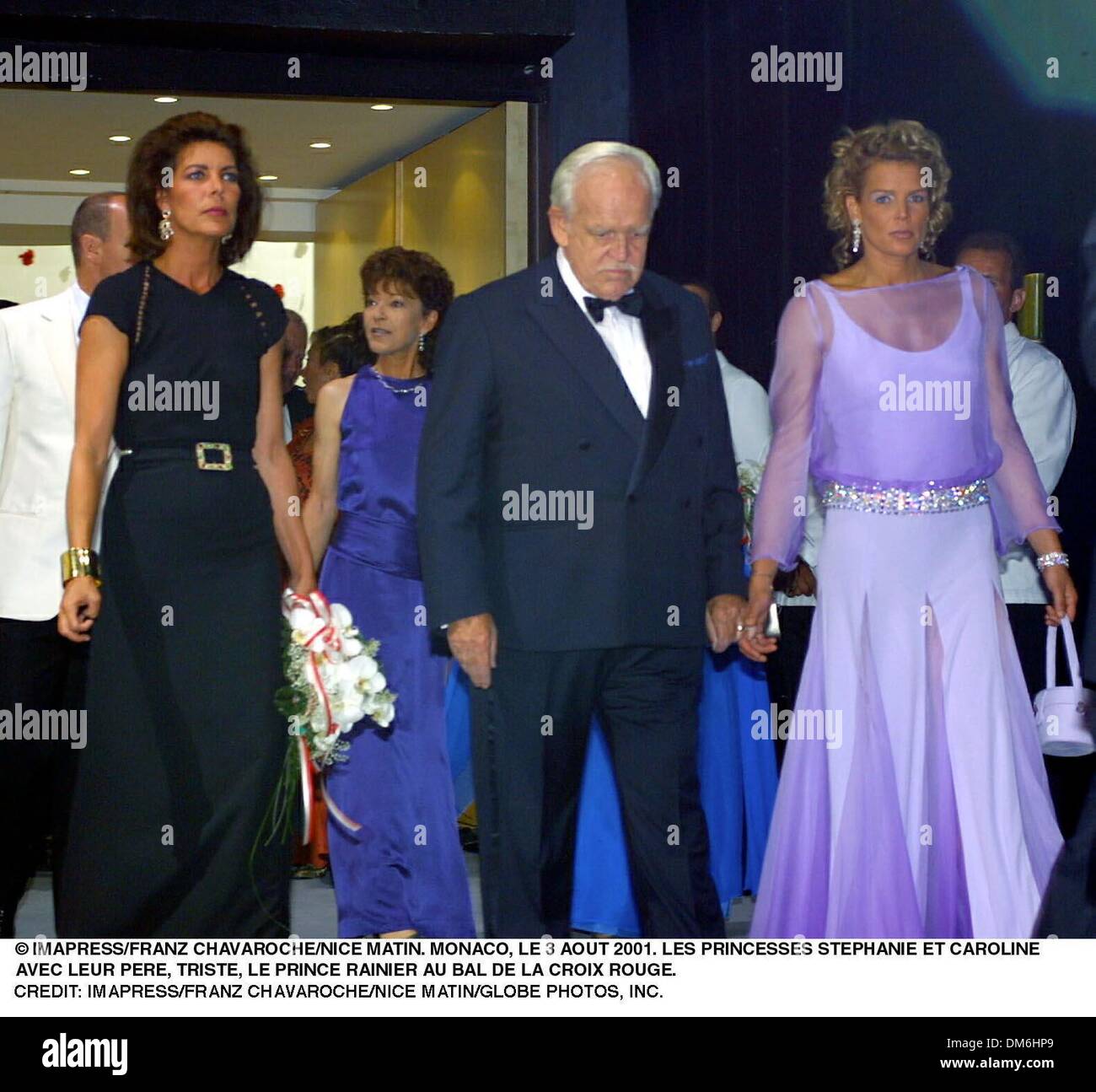 Princess stephanie and prince rainier hi-res stock photography and ...