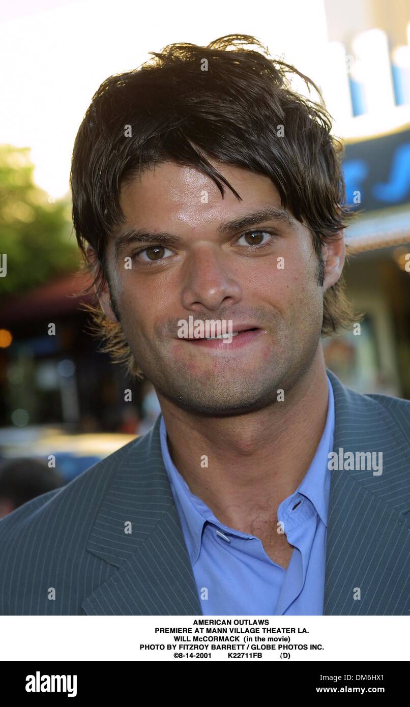 Aug. 14, 2001 - AMERICAN OUTLAWS .PREMIERE AT MANN VILLAGE THEATER LA ...