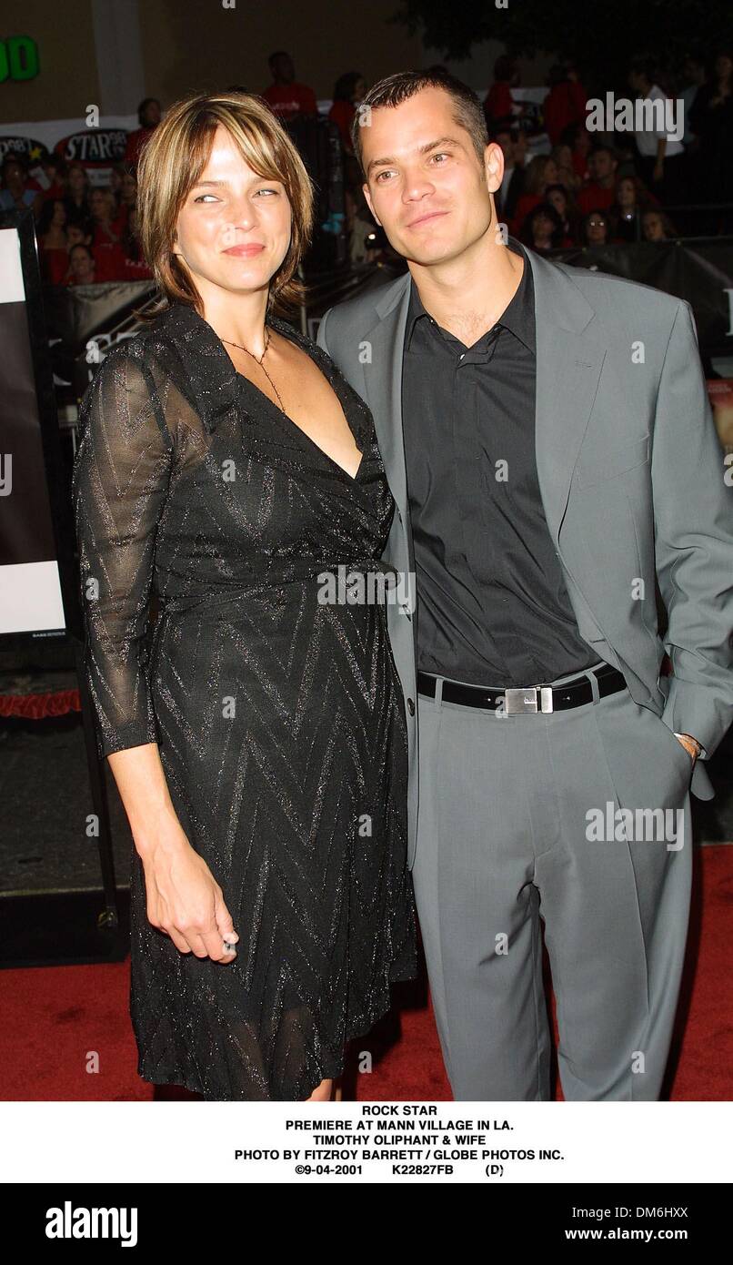 Sept. 4, 2001 - ROCK STAR.PREMIERE AT MANN VILLAGE IN LA..TIMOTHY ...