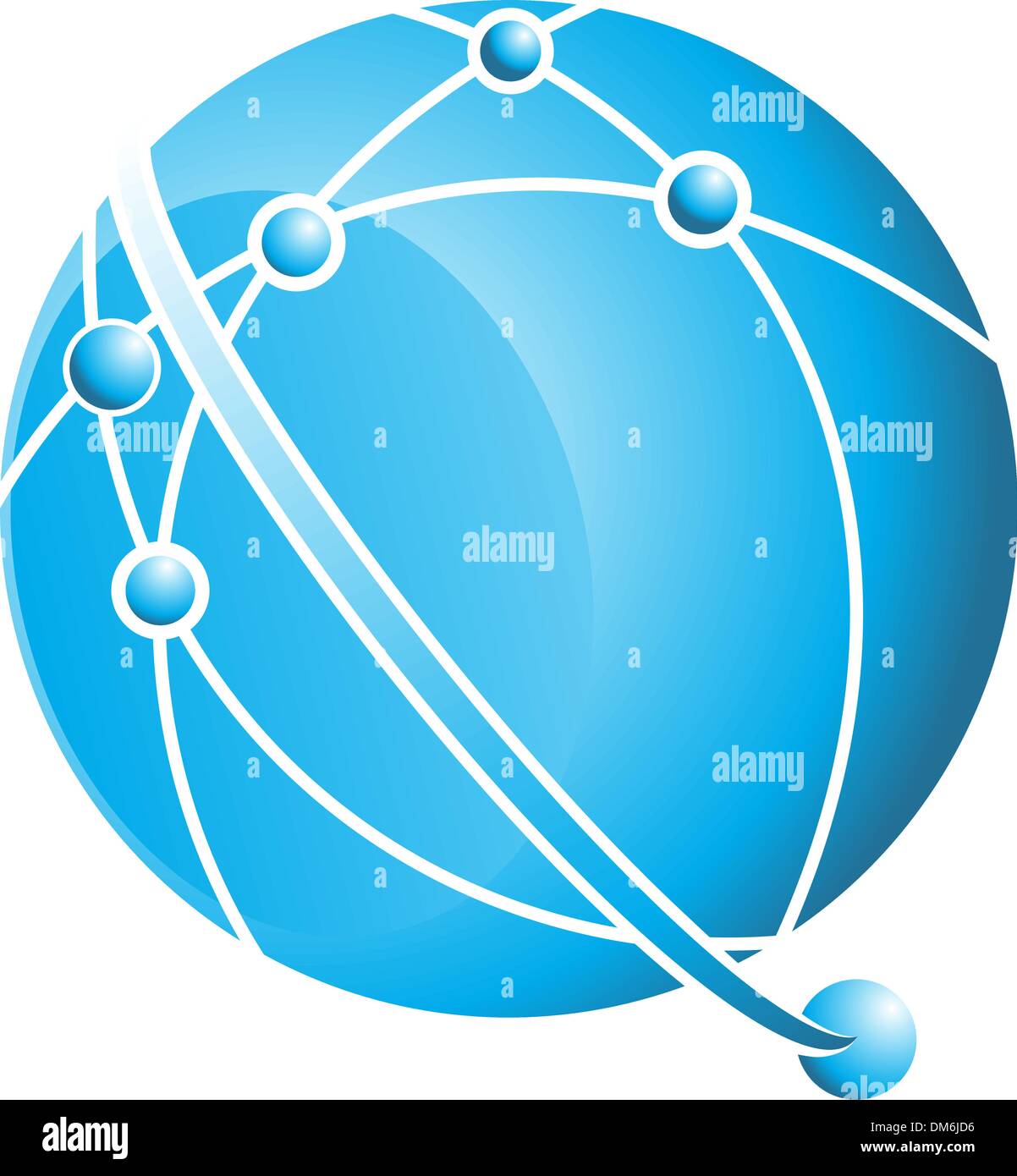 Moons orbit Stock Vector Images - Alamy