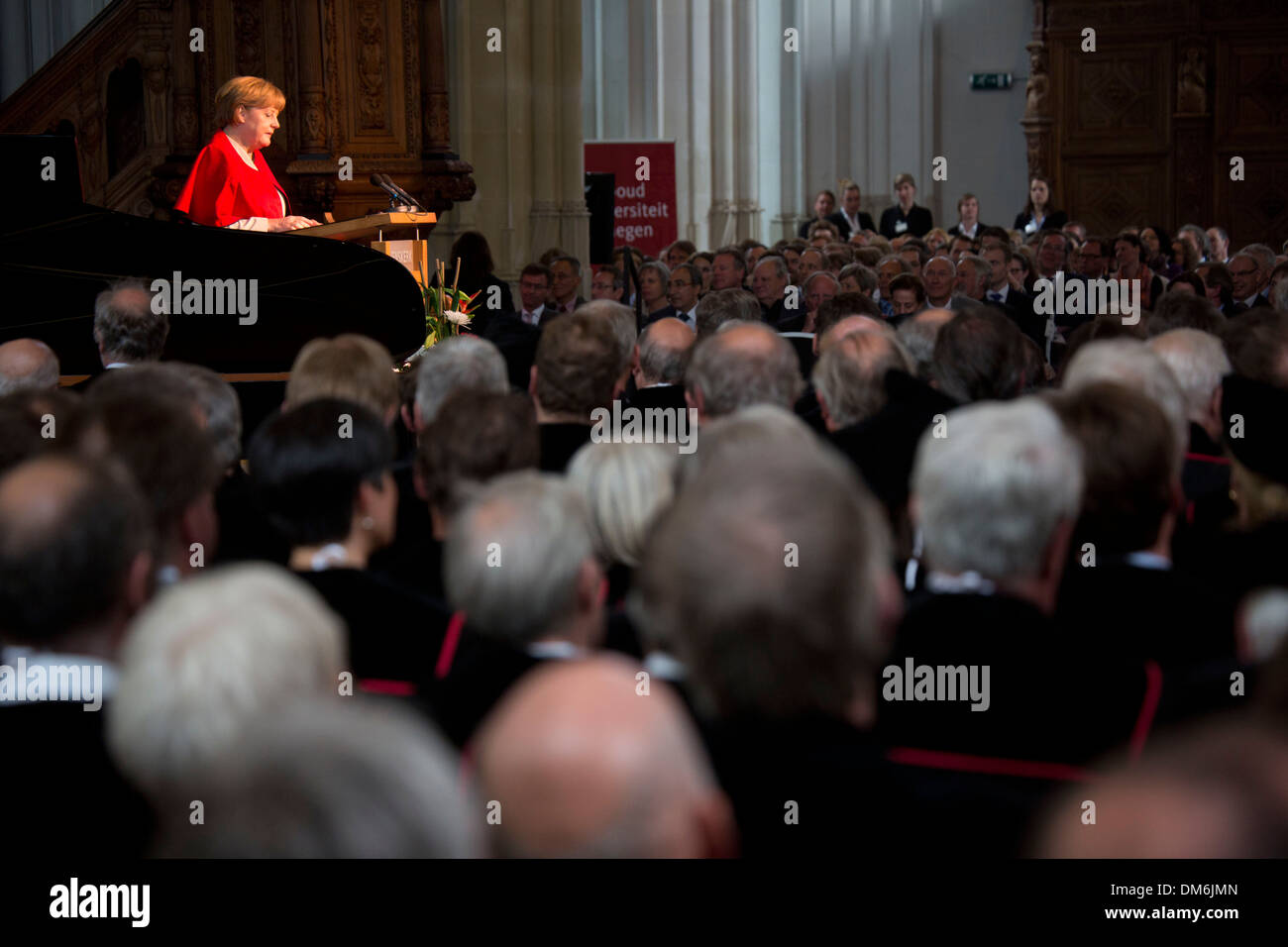 angela merkel meets the dutch prime minister Mark Rutte in nijmegen en ...
