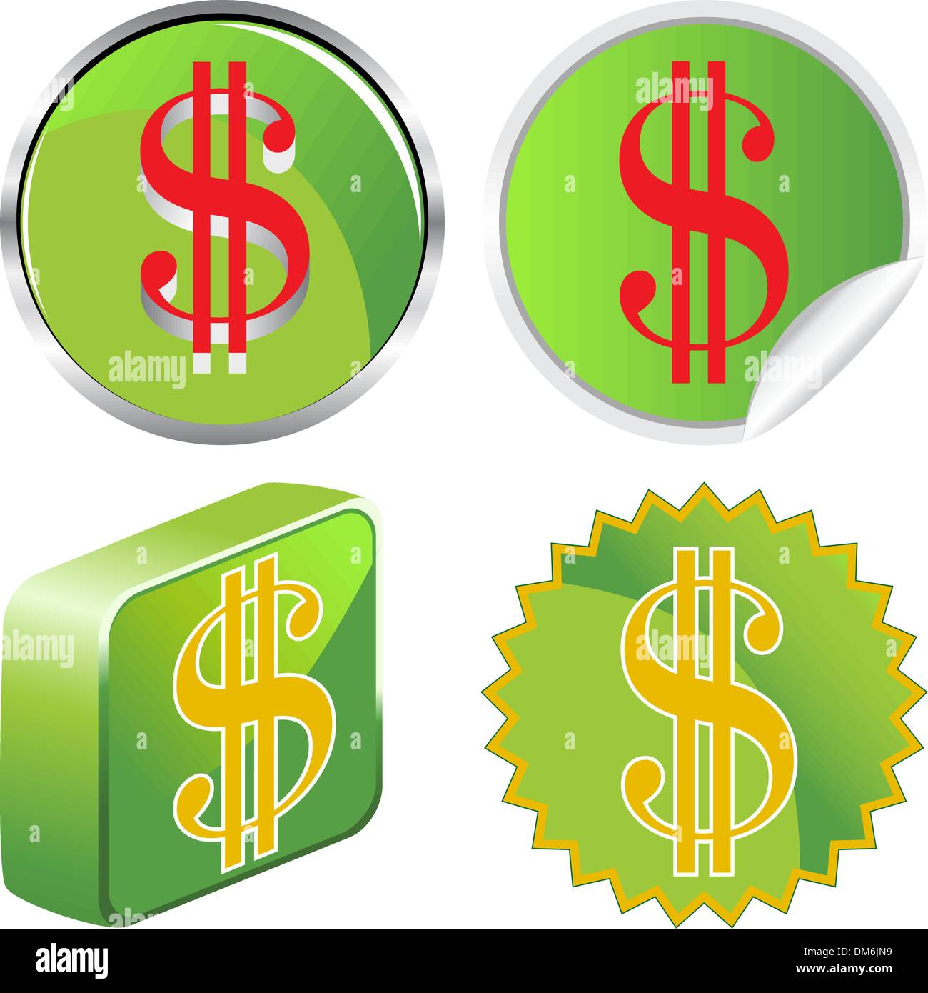 The wealthy wealth sign signs Stock Vector Images - Alamy