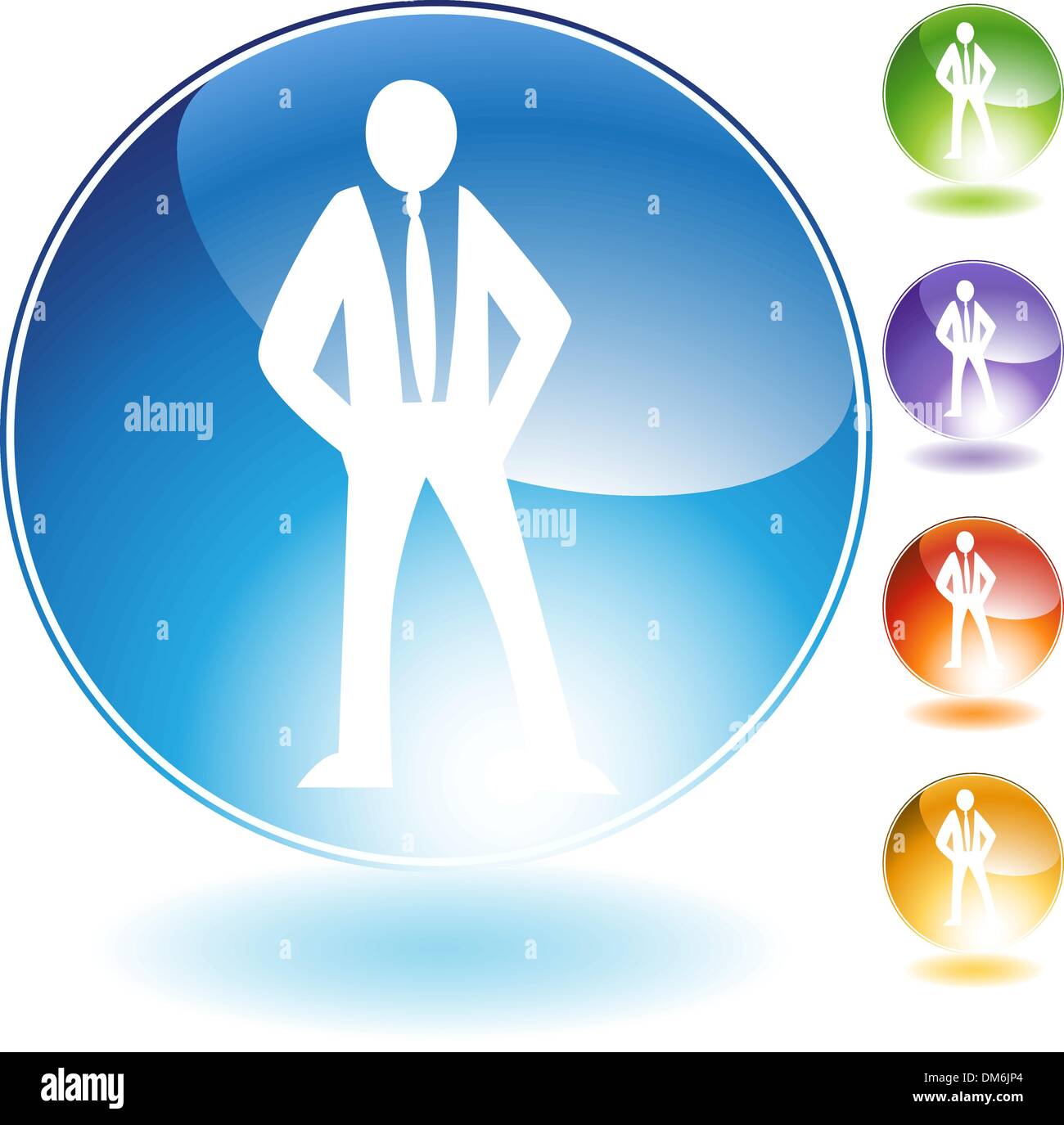 Standing Concept Crystal Icon Stock Vector Image & Art - Alamy