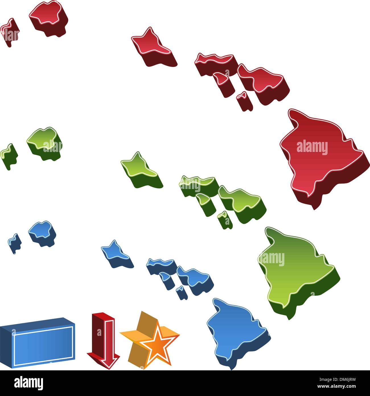 Hawaii images Stock Vector Images - Alamy