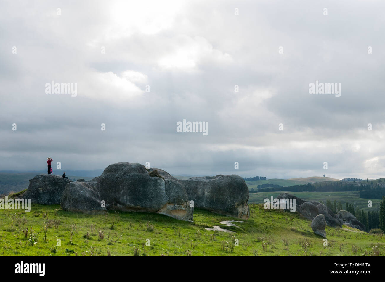 The Elephant Rocks between Ngapara and Duntroon, Waitaki Valley, Otago ...