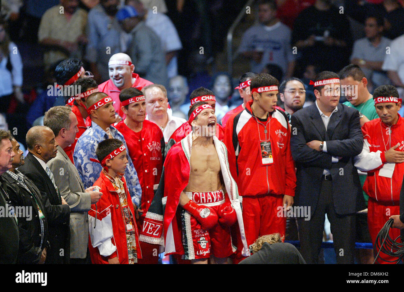 May 28, 2005; Los Angeles, CA, USA; Legendary boxer Julio Cesar Chavez ...