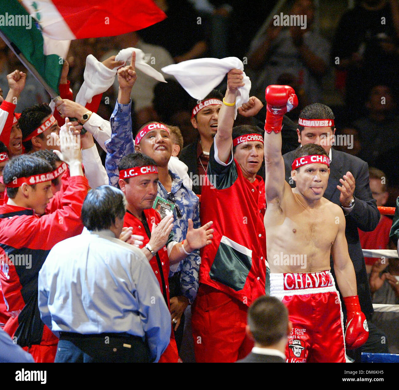 May 28, 2005; Los Angeles, CA, USA; Legendary boxer Julio Cesar Chavez ...