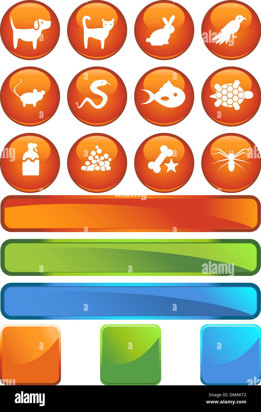 Pet supply art Stock Vector Images - Alamy