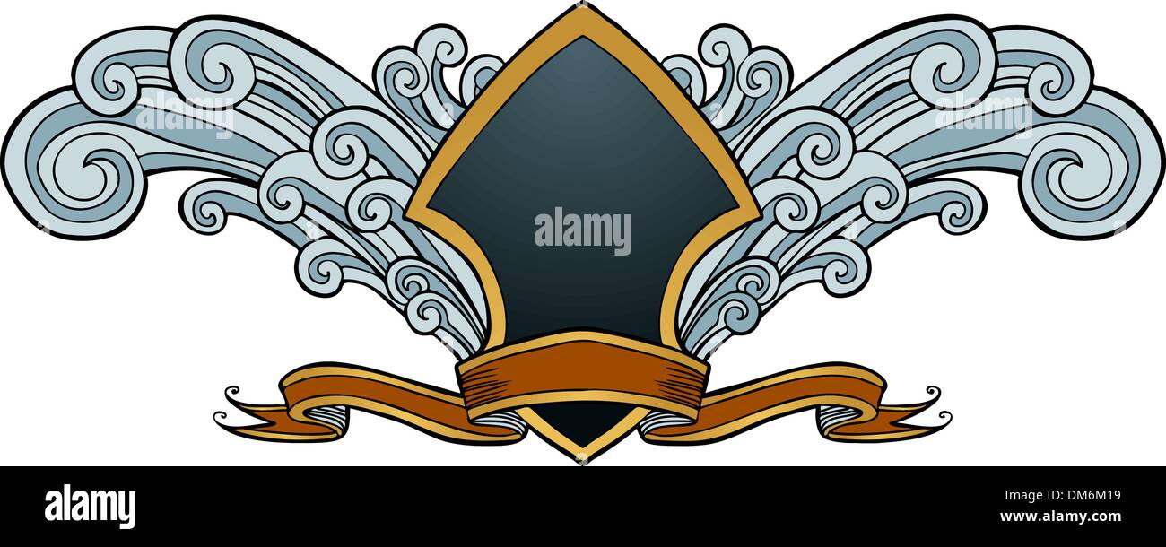 Wave Wind Crest Stock Vector Image & Art - Alamy