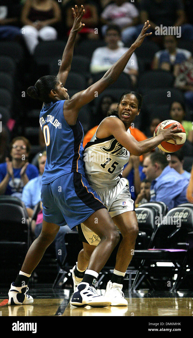 Jun 07, 2005; San Antonio, TX, USA; The Silver Stars' Nikki McCray ...