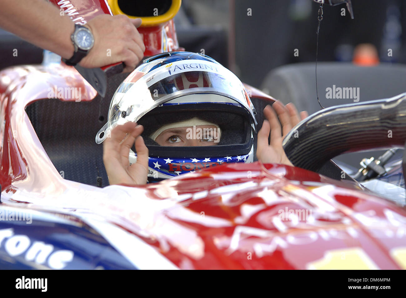 Jun 10, 2005; Fort Worth, TX, USA; IR Driver DANICA PATRICK before ...