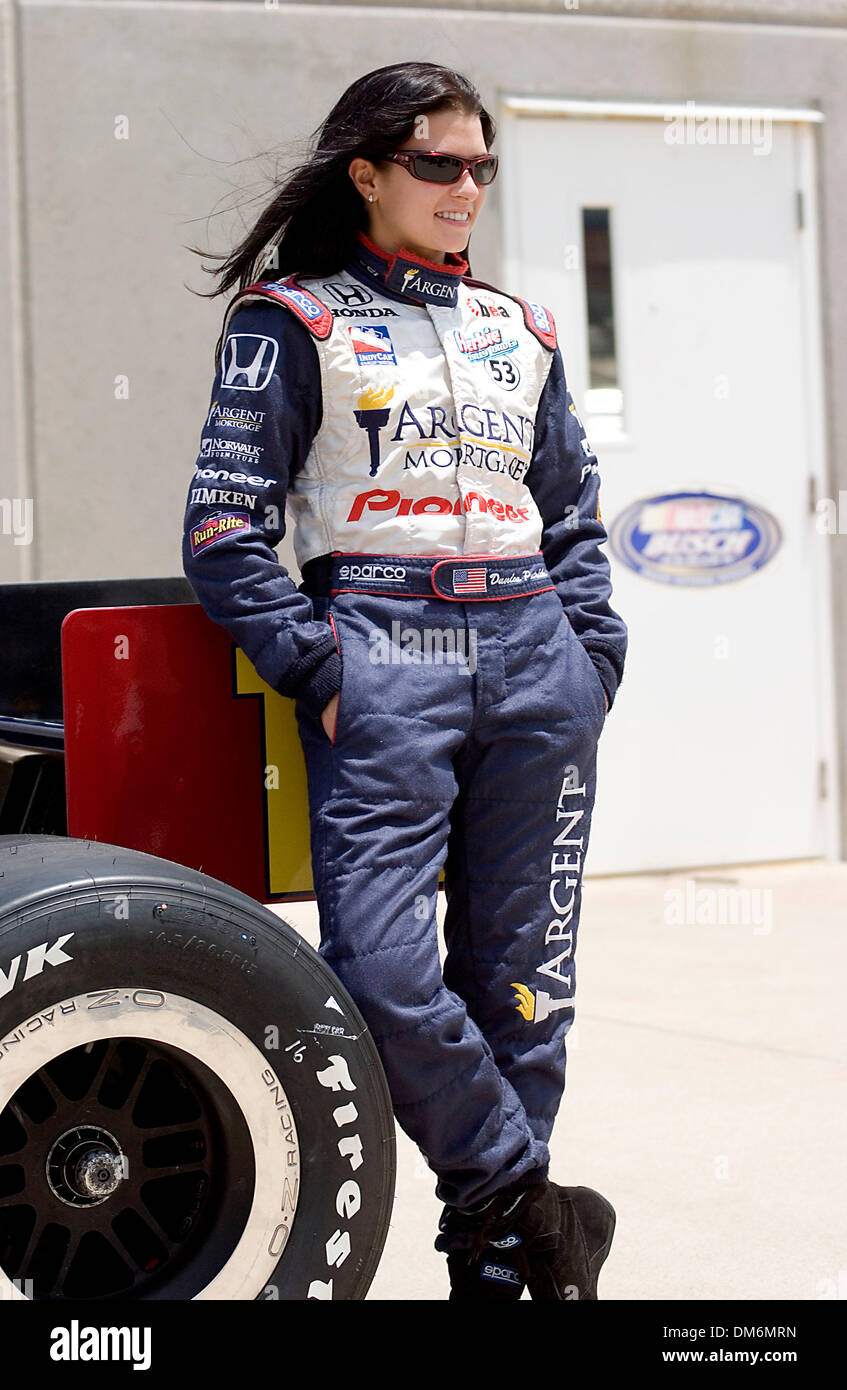 Jun 10, 2005; Fort Worth, TX, USA; IR Driver DANICA PATRICK posing for ...