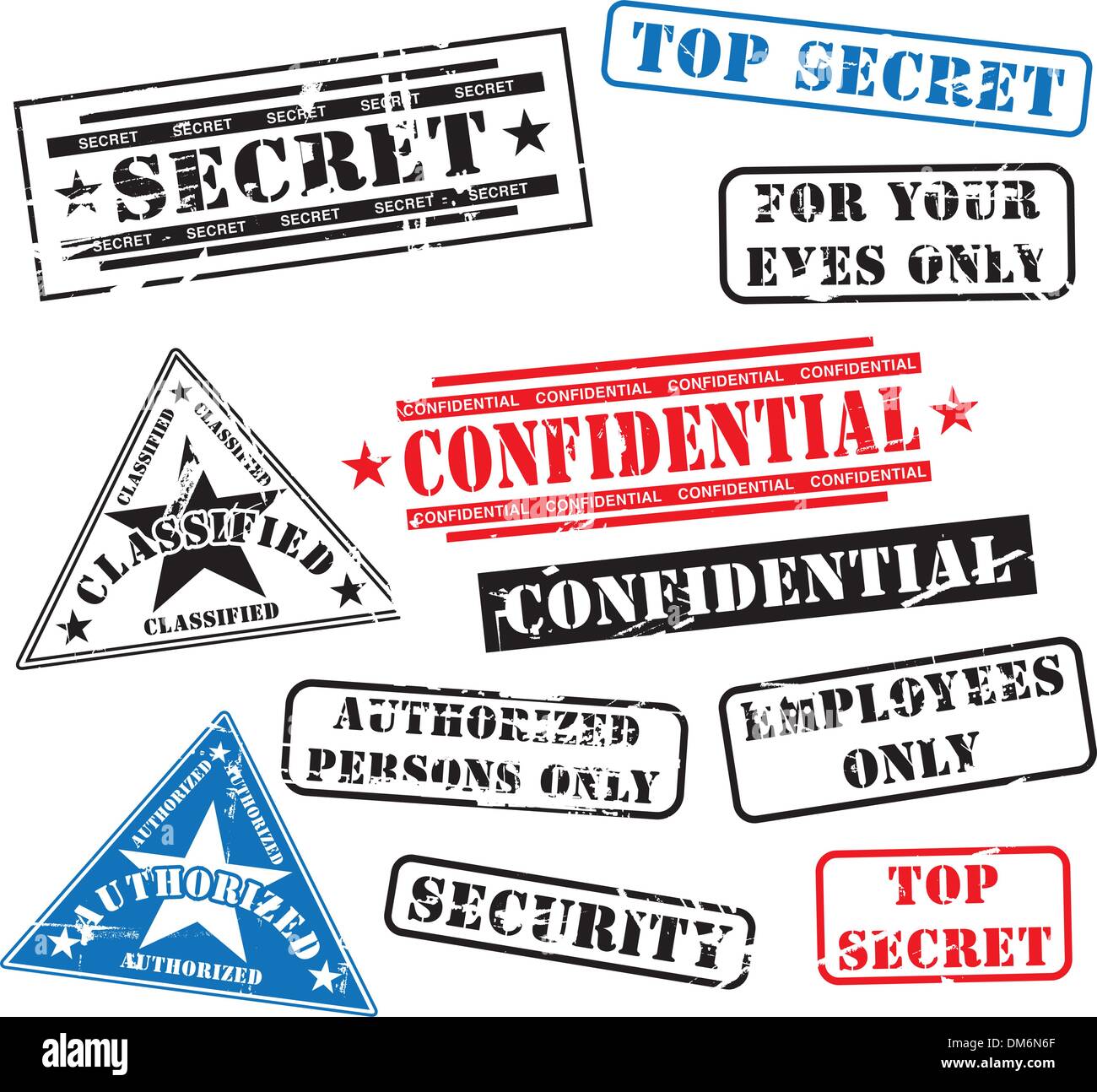 Security office Stock Vector Images - Alamy