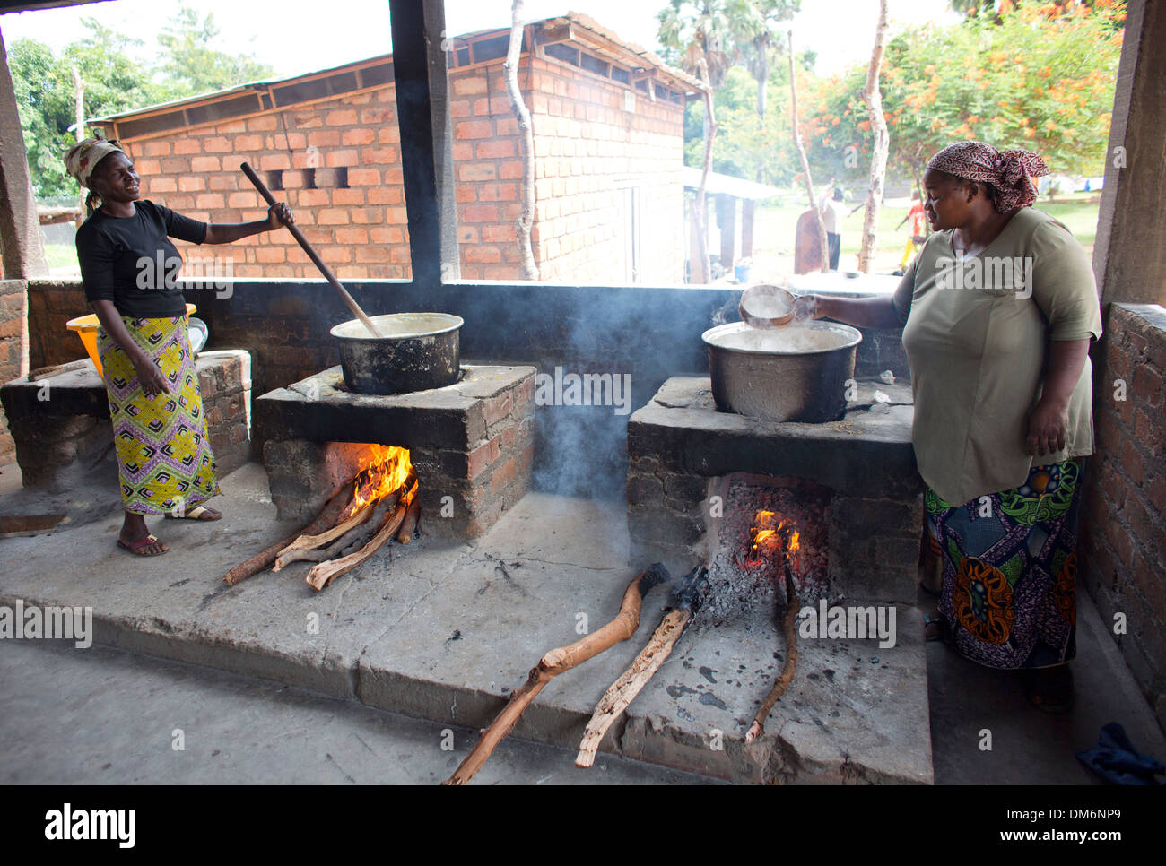 kitchen at the MSF spain hospital in CAR Stock Photo - Alamy