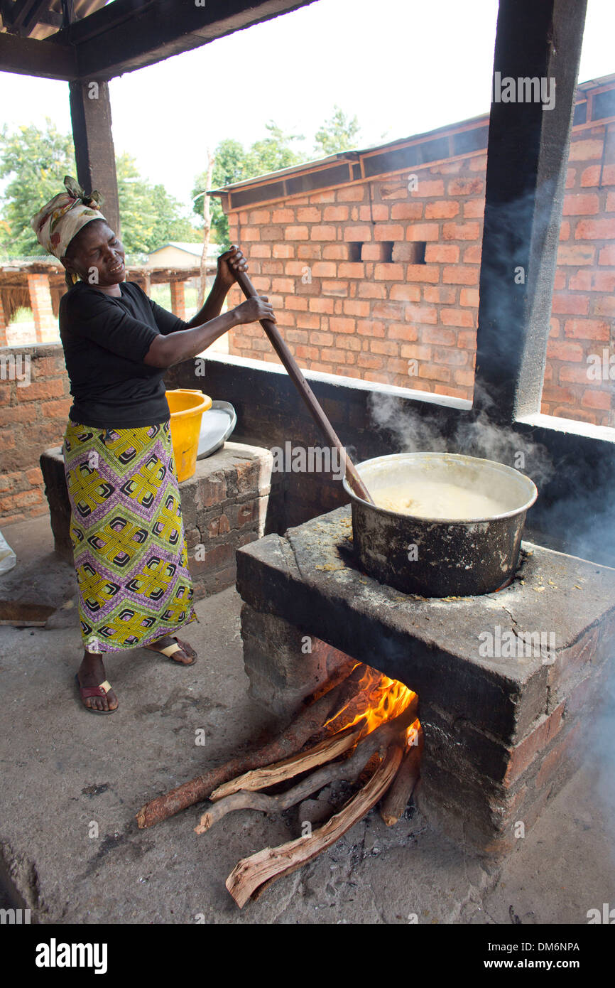 kitchen at the MSF spain hospital in CAR Stock Photo - Alamy