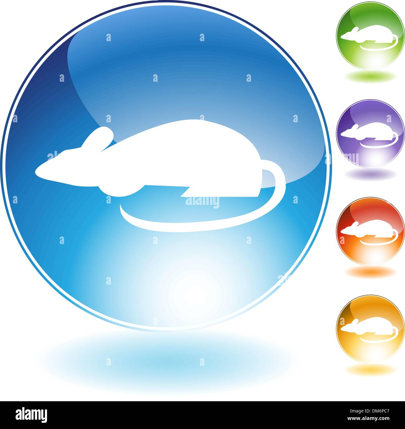 Rat Crystal Icon Stock Vector Image & Art - Alamy